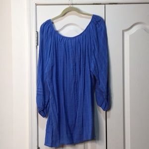 Hester & Orchard | Tops | Hester Orchard 3x Blue Gauzy Boho Sheik Nwt ...